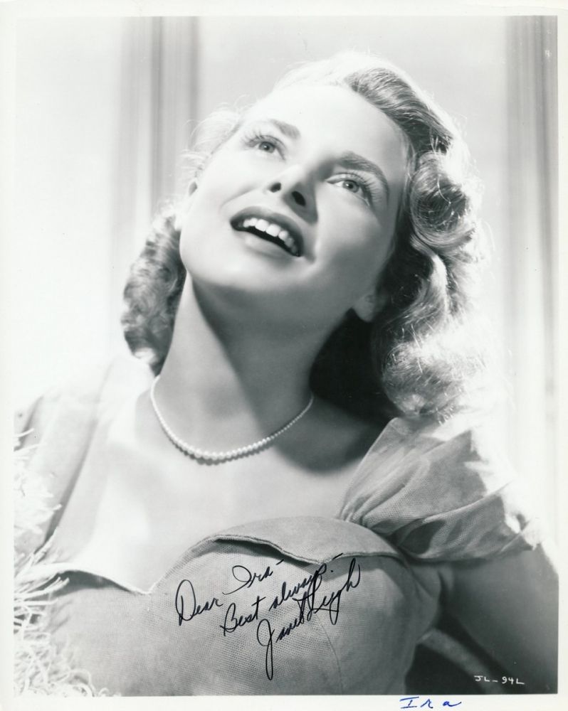 Janet Leigh Signed Vintage 8x10 Photo Inscribed "Best Always"