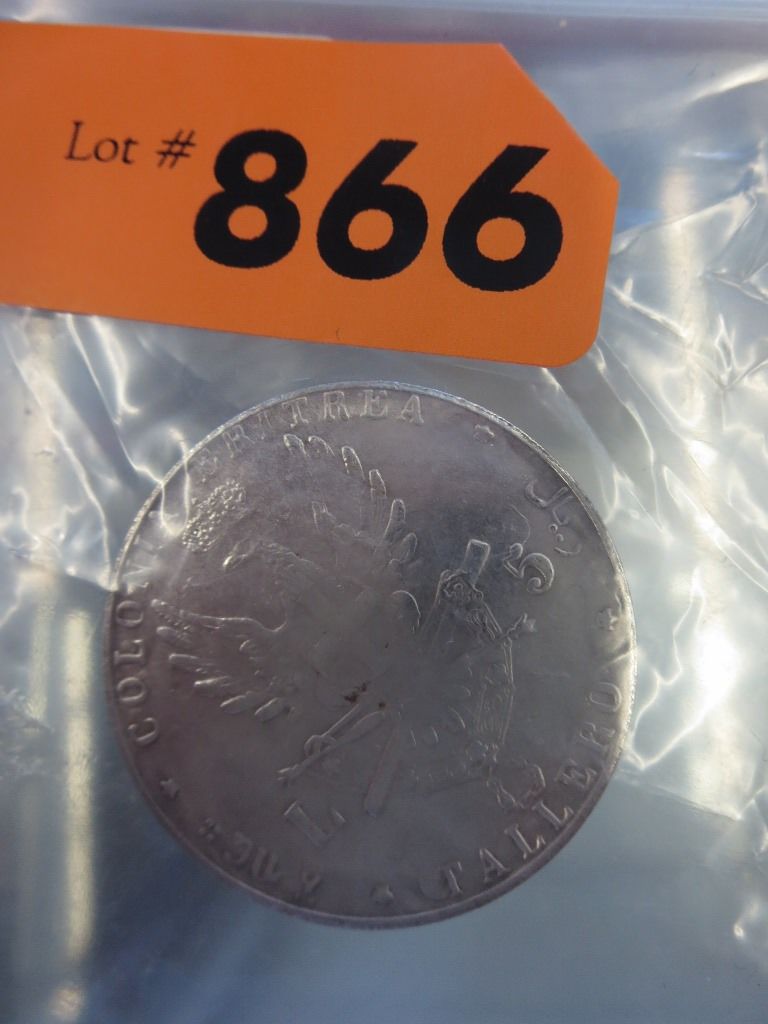 1891 "Umberto D'italia" coin