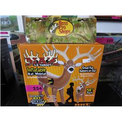 Inflatable Whitetail deer target - 58" tall
