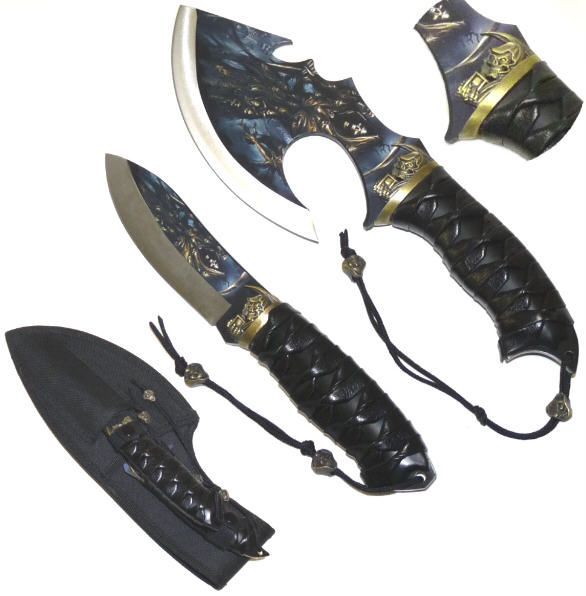 Grim Reaper Axe & Knife Set