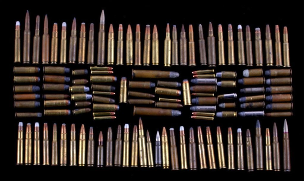 Vintage & Antique Ammo Collection 125 bullets Thes