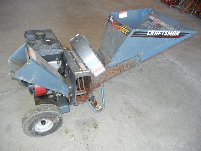Craftsman 5 HP Limb Shredder/Chipper
