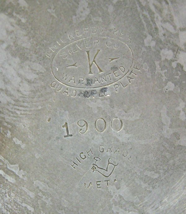 Antique Knickerbocker Silver Co. Ornate Bowl