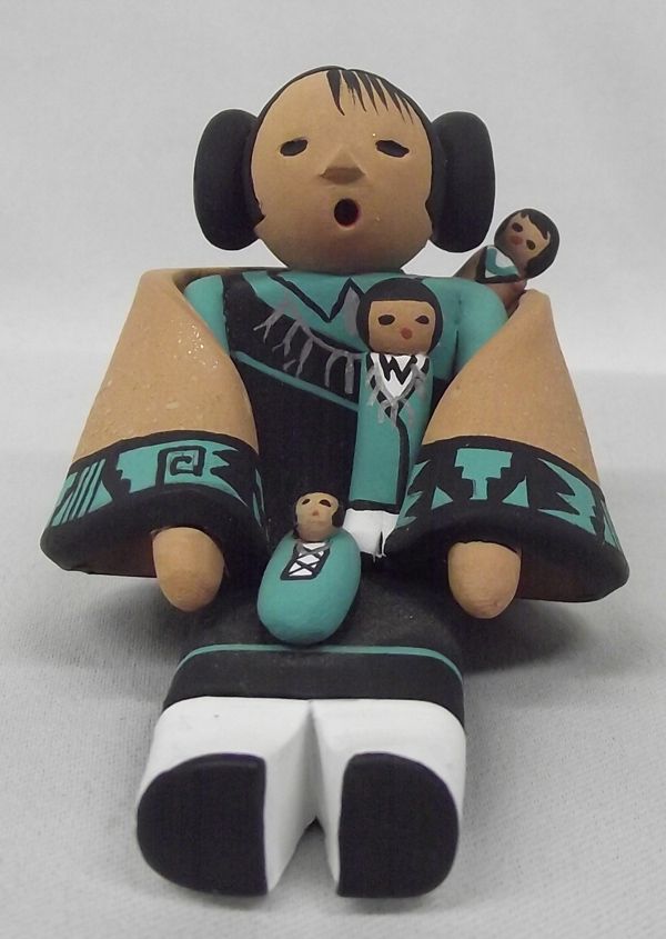 2000 Zuni Storyteller Doll by M.L. Kokaly
