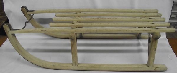 Vintage Erb Rodel Davos Swiss Beechwood Sled MBPU