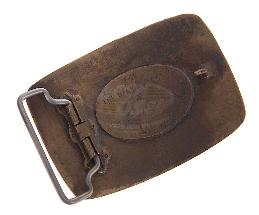 Dukes of Hazzard, The (TV) - Rare Cast & Crew Belt Buckle