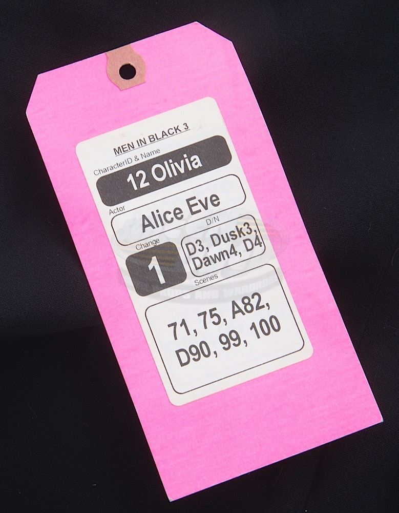 Men In Black 3 - Young Agent O's MIB Dress (Alice Eve)