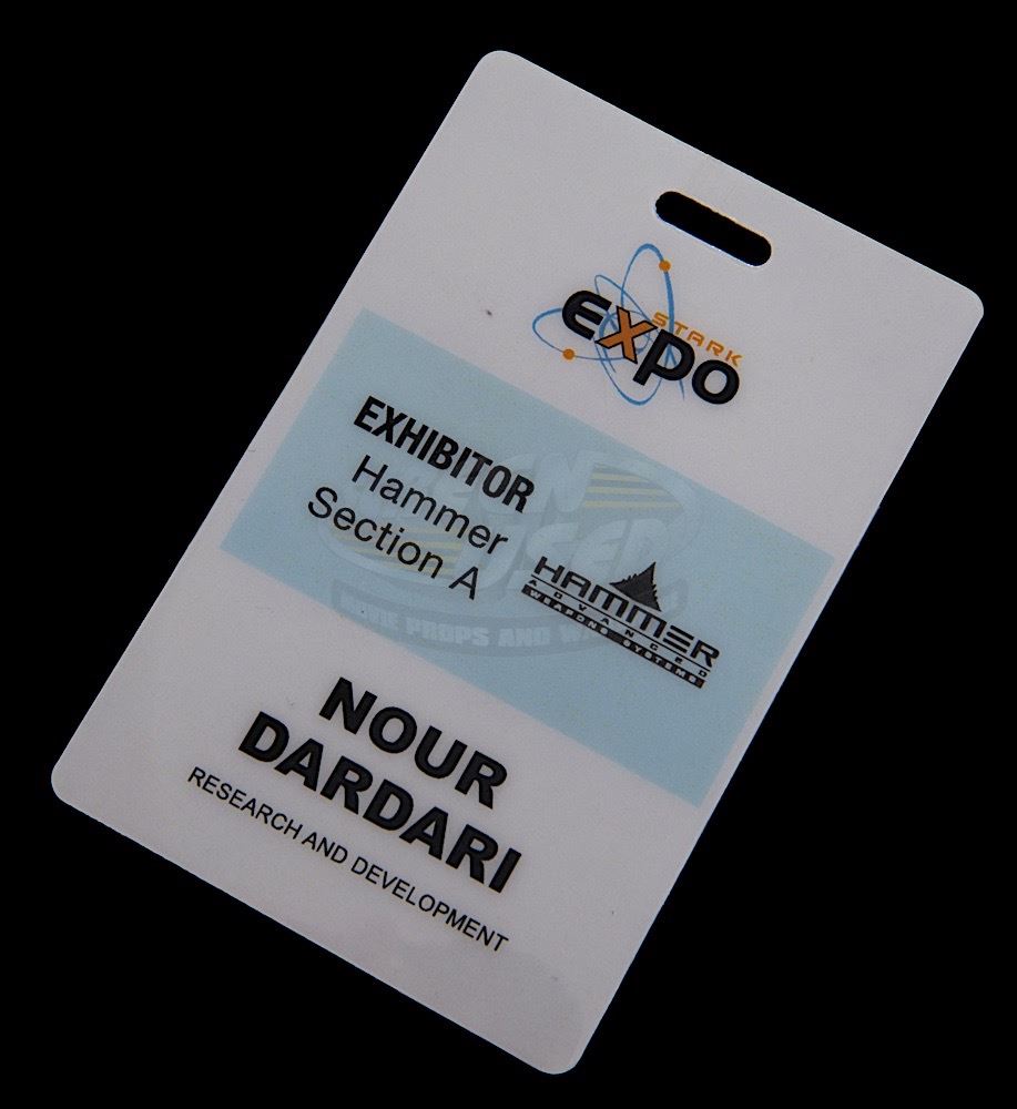 Iron Man 2 - Stark Expo Exhibitor Badge