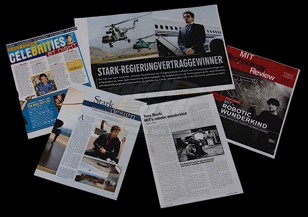 Iron Man 2 - Tony Stark News & Magazine Clippings