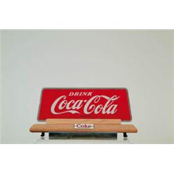 COKE COUNTER SIGN "DRINK COCA-COLA".