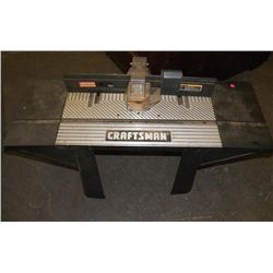 Craftsman Router Table