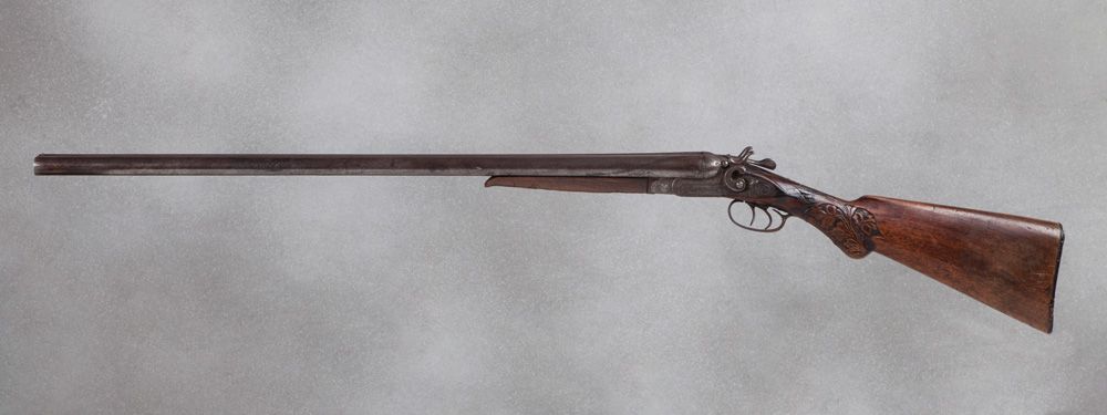 Breach Loading Double Barrel Shotgun