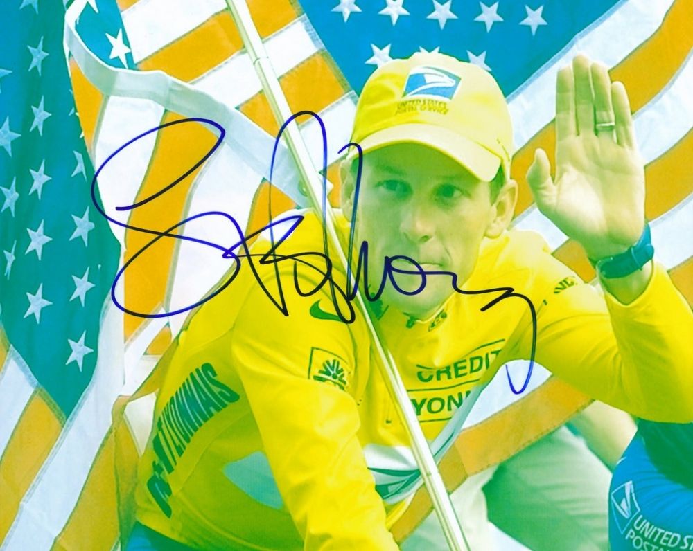Lance Armstrong Signed 8x10 Photo (PA LOA)