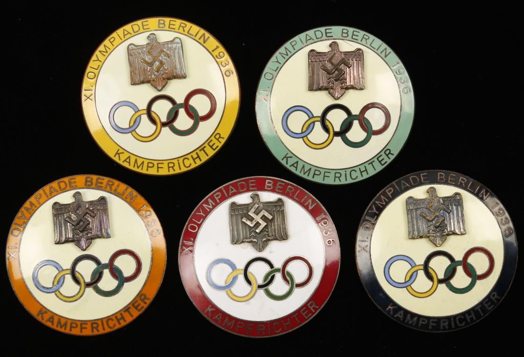 German WW2 1936 Berlin Summer Olympics Judge Badge
