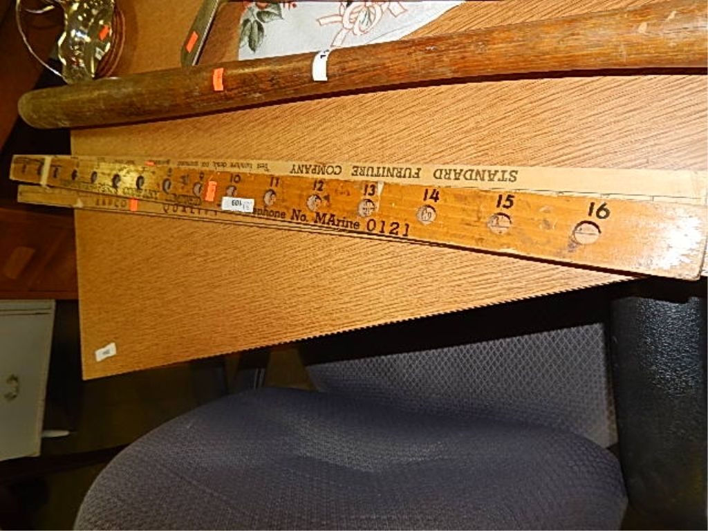 WOOD YARD STICKS - 3