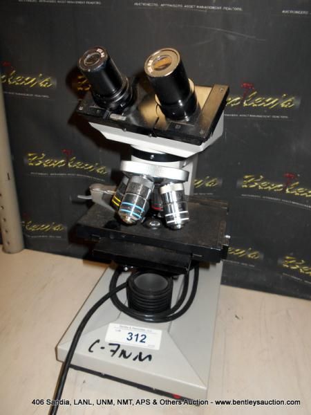 MICROMASTER MICROSCOPE MODEL CK (print sequence:) 728315
