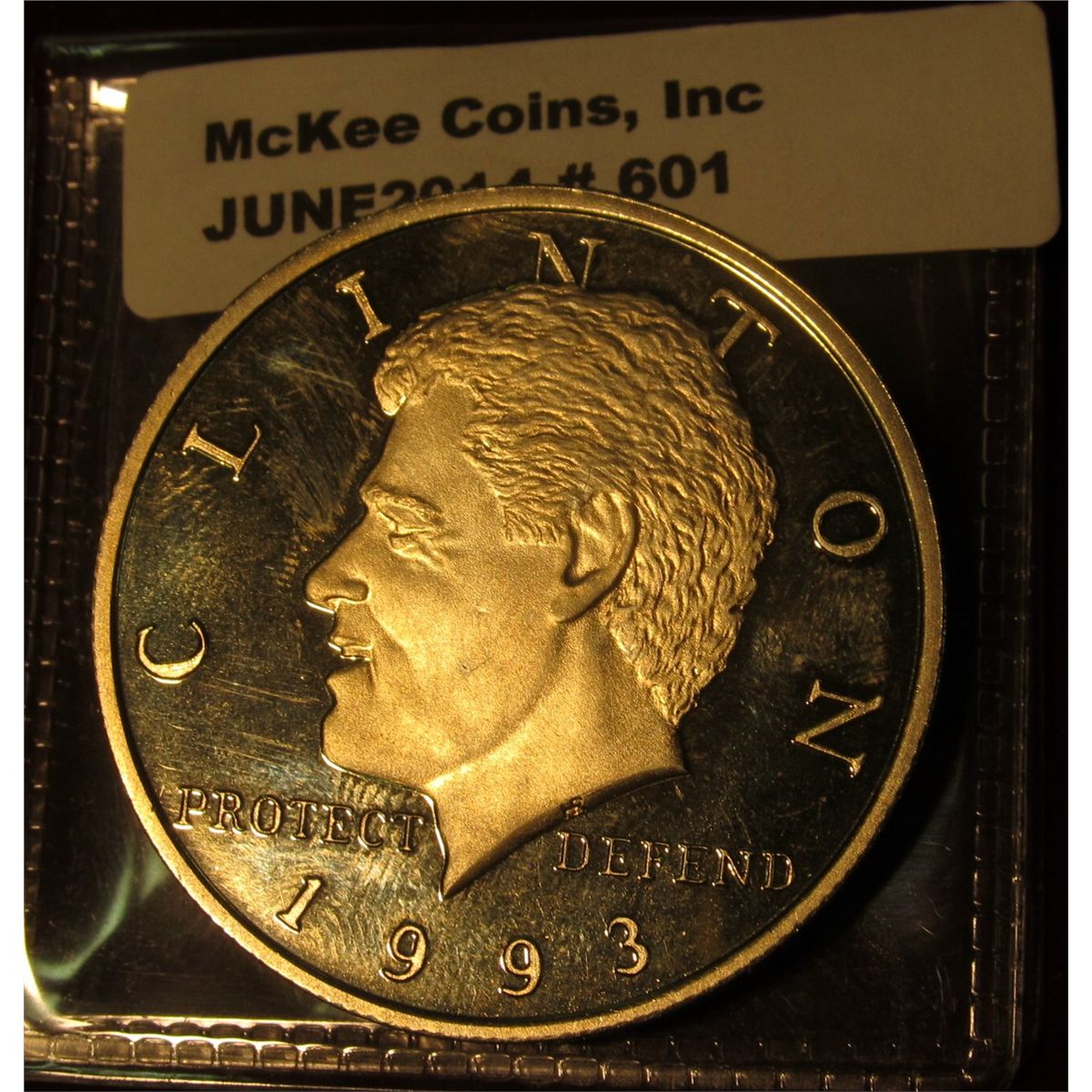 601. 1993 Hutt River Province commemorative $5 coin – President Bill ...