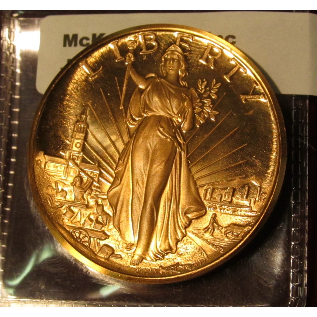 602. United States of America 200 Years of Liberty / LIBERTY bronze ...