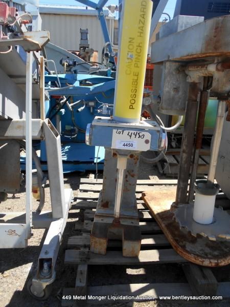 DOUBLE WALL BIMBA CYLINDER PNUEMATIC PRESS