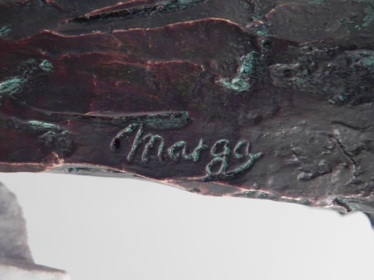 Marga Man & Woman Bronze Sculpture PAOR Spain