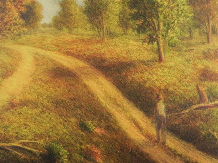 Thomas Locker Signed Art Print Framed -The Journey