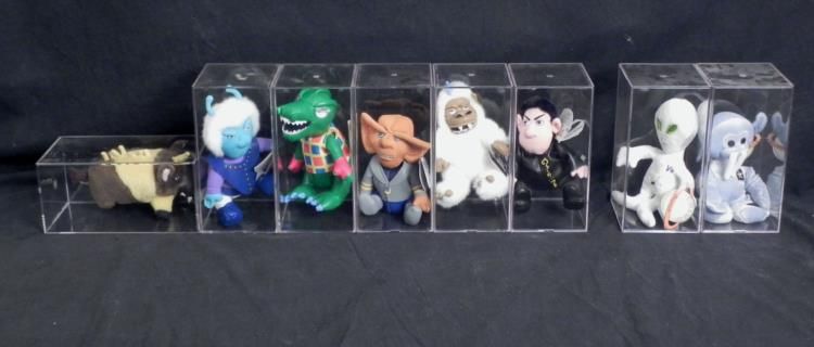 8 Star Trek Alien Beans, Cosmo Critters, Mint in Case