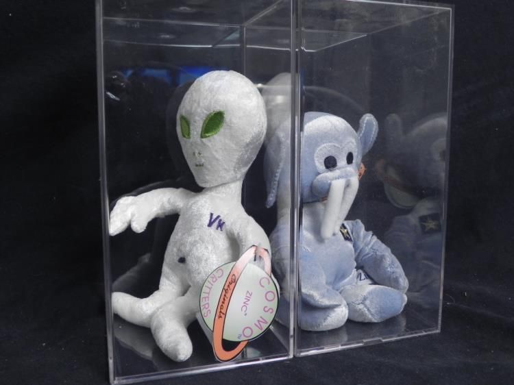 8 Star Trek Alien Beans, Cosmo Critters, Mint in Case