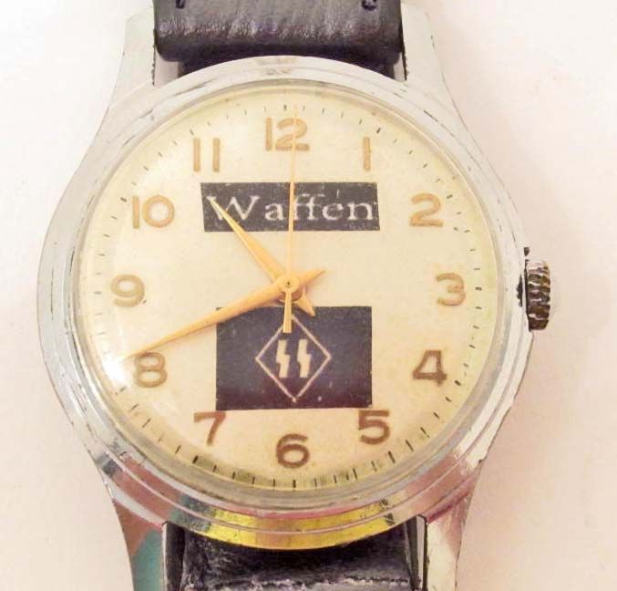 GERMAN NAZI WAFFEN SS WRIST WATCH