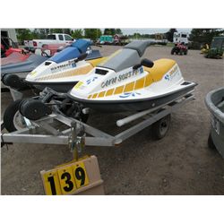 1989 Bombardier SeaDoo 580 SN-ZZN124290989