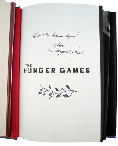 Hunger Games Set Of All Three Novels Suzanne Collins Signed 1st ...