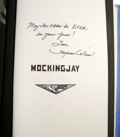 Hunger Games Set Of All Three Novels Suzanne Collins Signed 1st ...