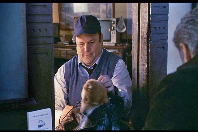 Hachi A Dog's Tale Carl (Jason Alexander) Costume & Badges
