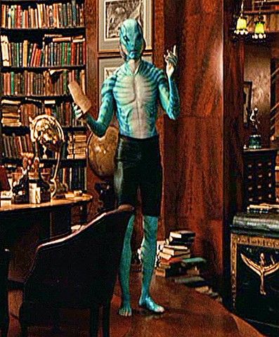 Hellboy II Abe Sapien (Doug Jones) Full Latex Body Costume