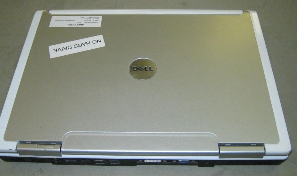 Silver Dell Laptop Computer. Police Seized.