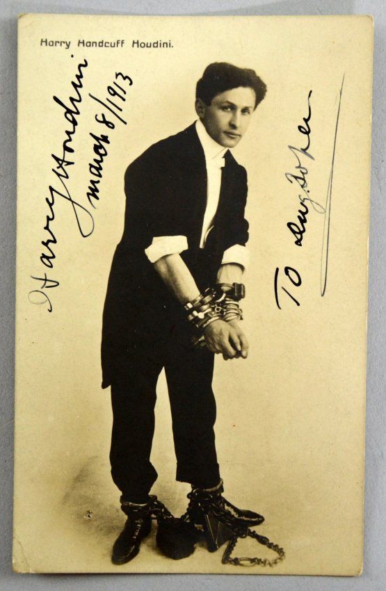 Harry Houdini (1874-1926) Hungarian-American Magician