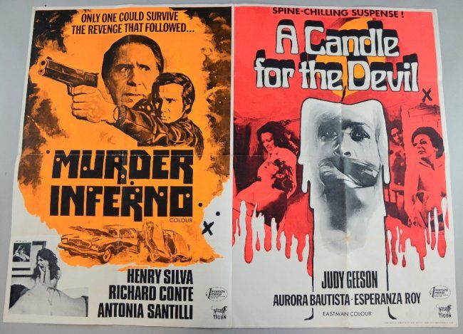 8 British Quad posters, mostly 1960's-70's, including