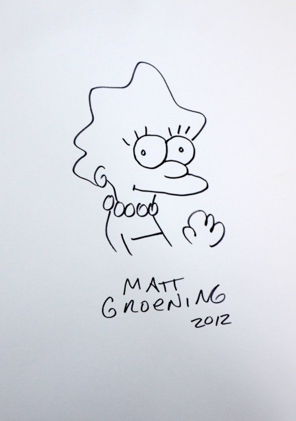 Matt Groening (1954-) American Cartoonist & Animator,