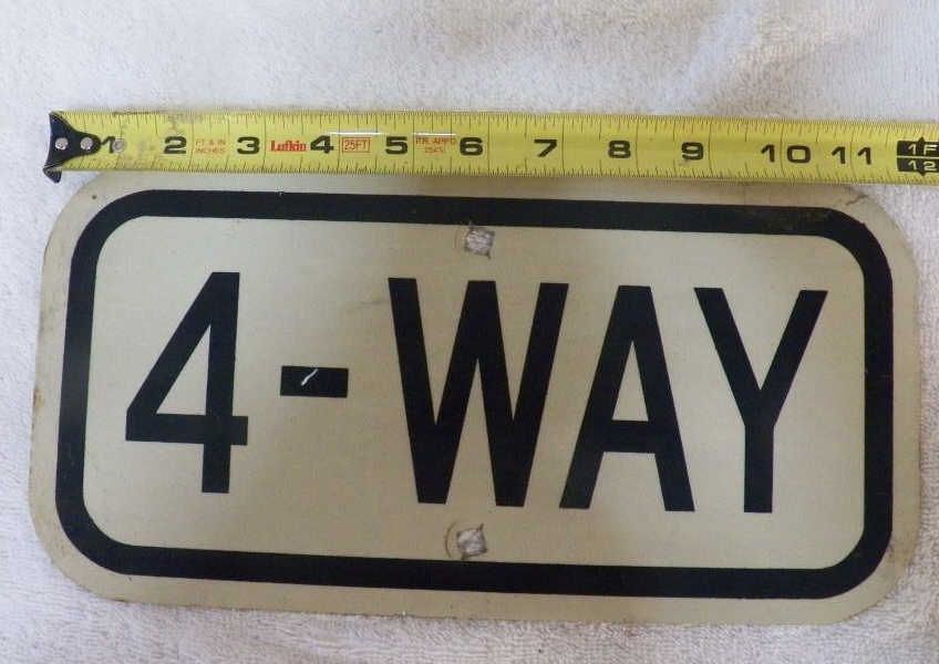 4-Way Sign
