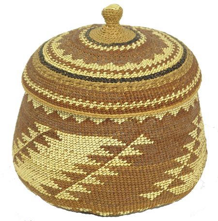 Karuk Basket - Florence Jacobs Harrie