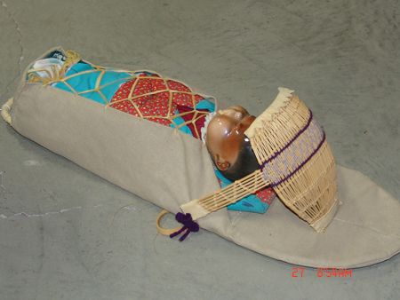 Shoshone Cradleboard - Evelyn Benner