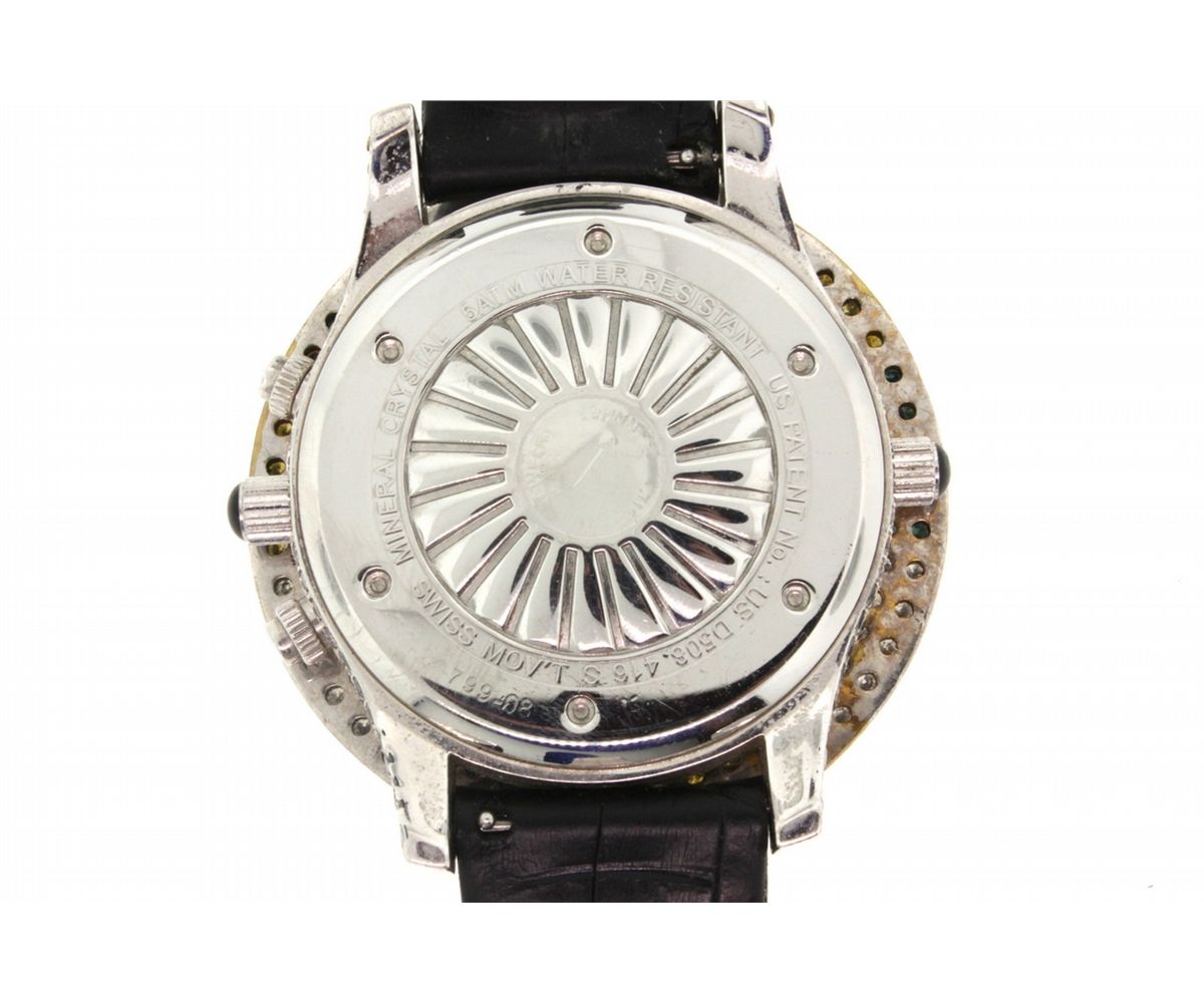 WATCH: [1] Stainless steel gents Johnny Dang's quartz watch with mother ...