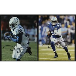 Lot of (2) Darius Butler Signed Colts 8x10 Photos (PA LOA)
