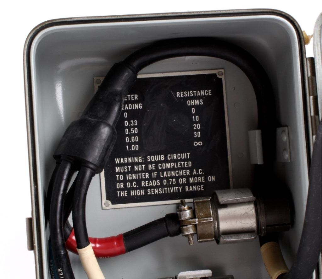 U.S. Army Squib Tester This lot includes a rare U.