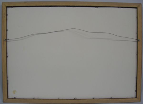 Framed Navajo Original Watercolor by Raymond Judge Jr.