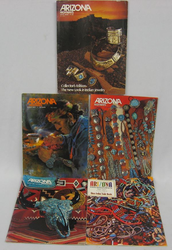 Arizona Highway Magazines 5 Collectible Issues