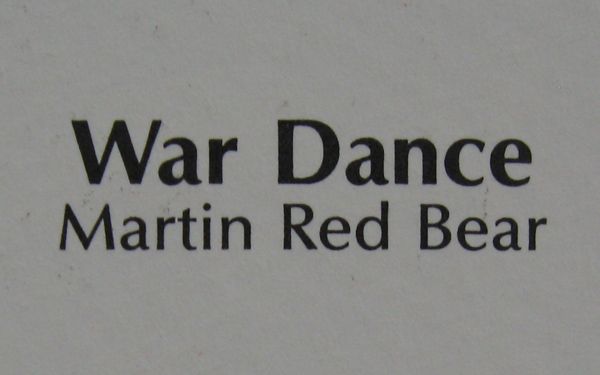 Lakota 1989 Martin Red Bear Print