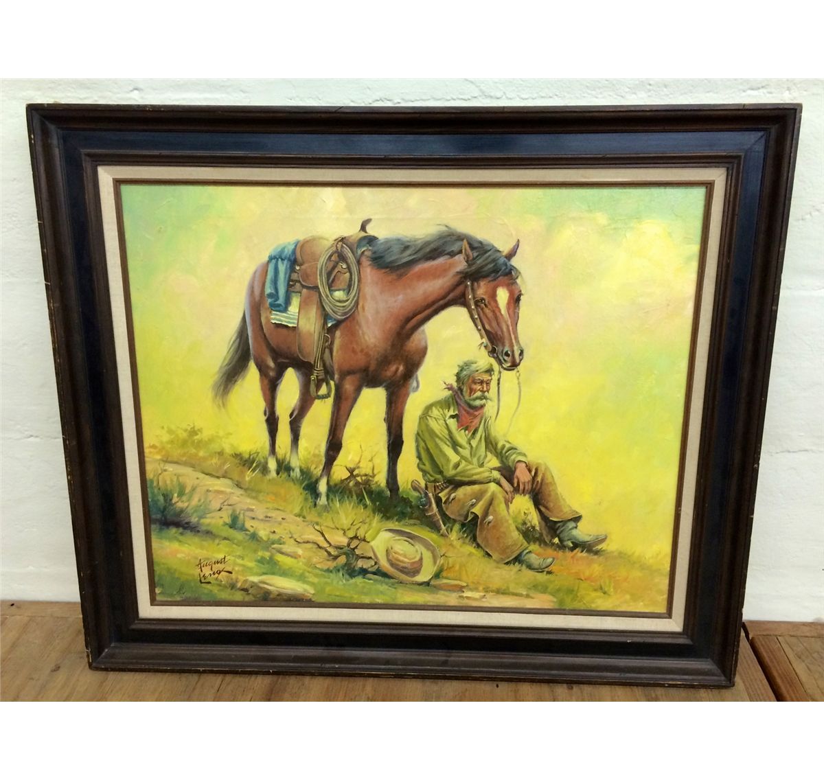 August Lenox original art