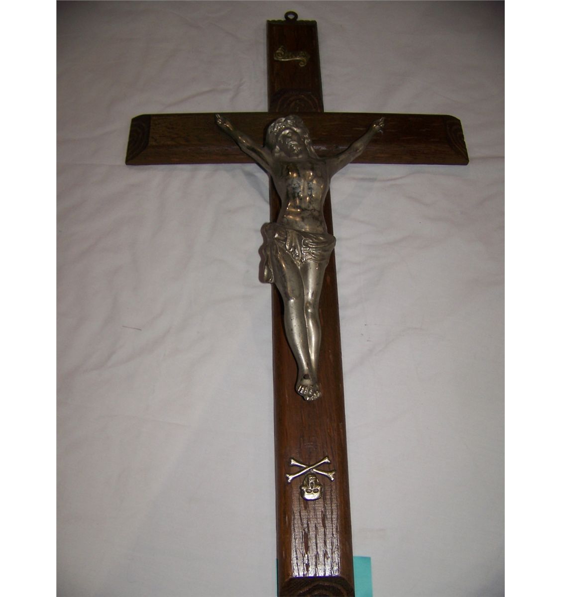ANTIQUE EASTERN EUROPEAN CROSS 25 T X 14W