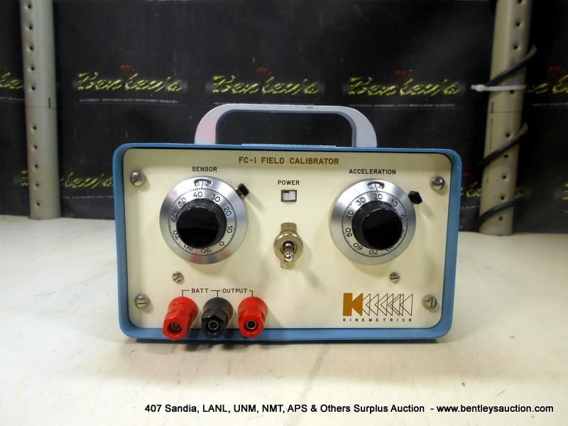 KINEMETRICS FC-1 FIELD CALIBRATOR