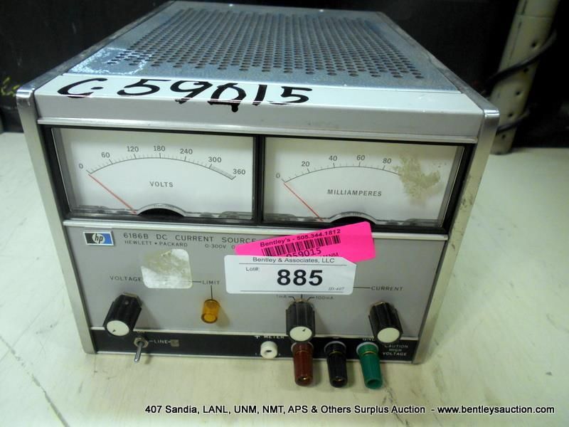 HP 6186B DC CURRENT SOURCE (print sequence:) 59015